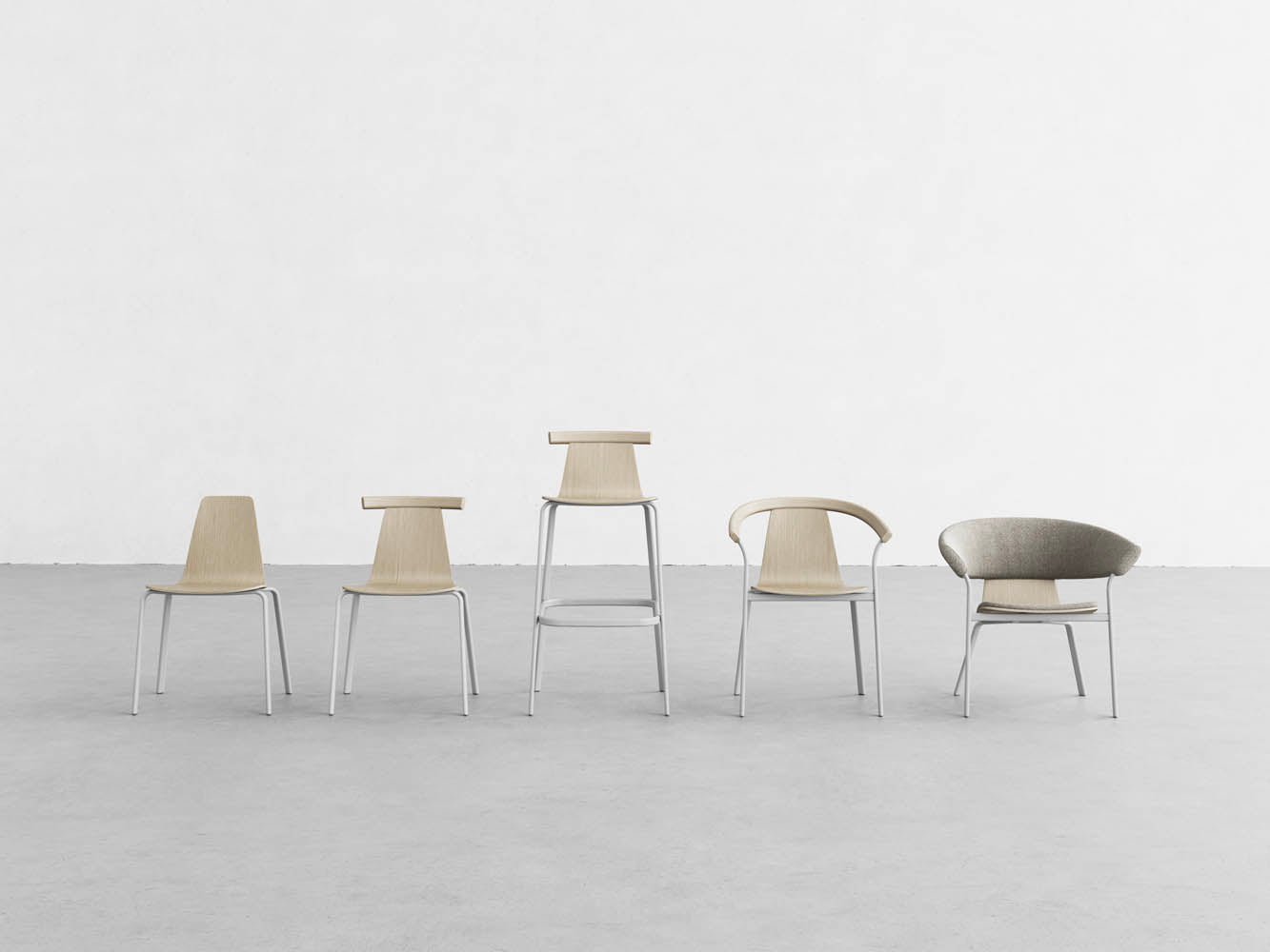 Atal Bridge Chair Upholstered Shell I ALKI – Alki Fr