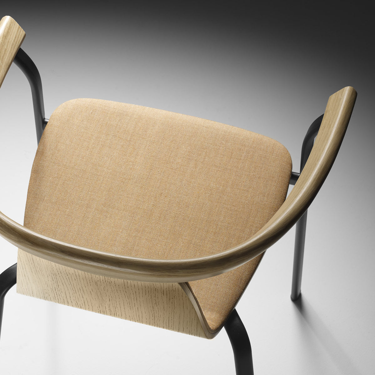 Chaise bridge Atal dossier tapissé I ALKI – Alki Fr